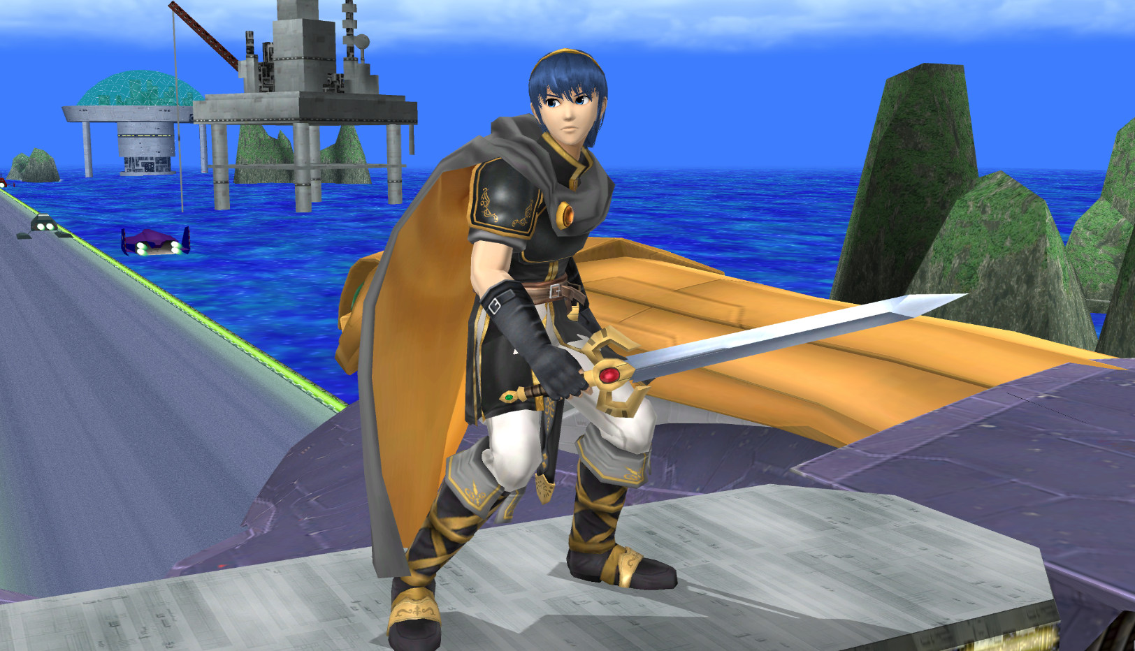 Smash 3C Revised Marth Mod for Super Smash Bros. Brawl | Brawl Mods