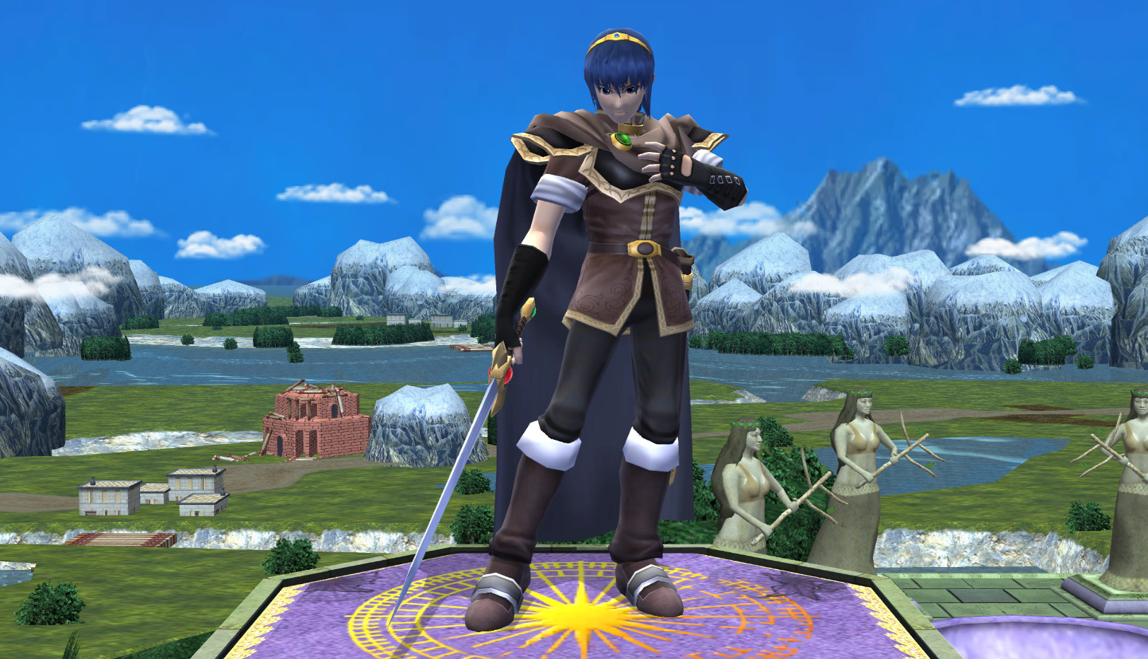 Smash 3C Revised Marth Mod for Super Smash Bros. Brawl | Brawl Mods