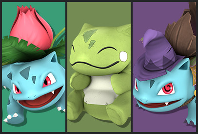 Smash 3C Revised Ivysaur Mod for Super Smash Bros. Brawl | Brawl Mods