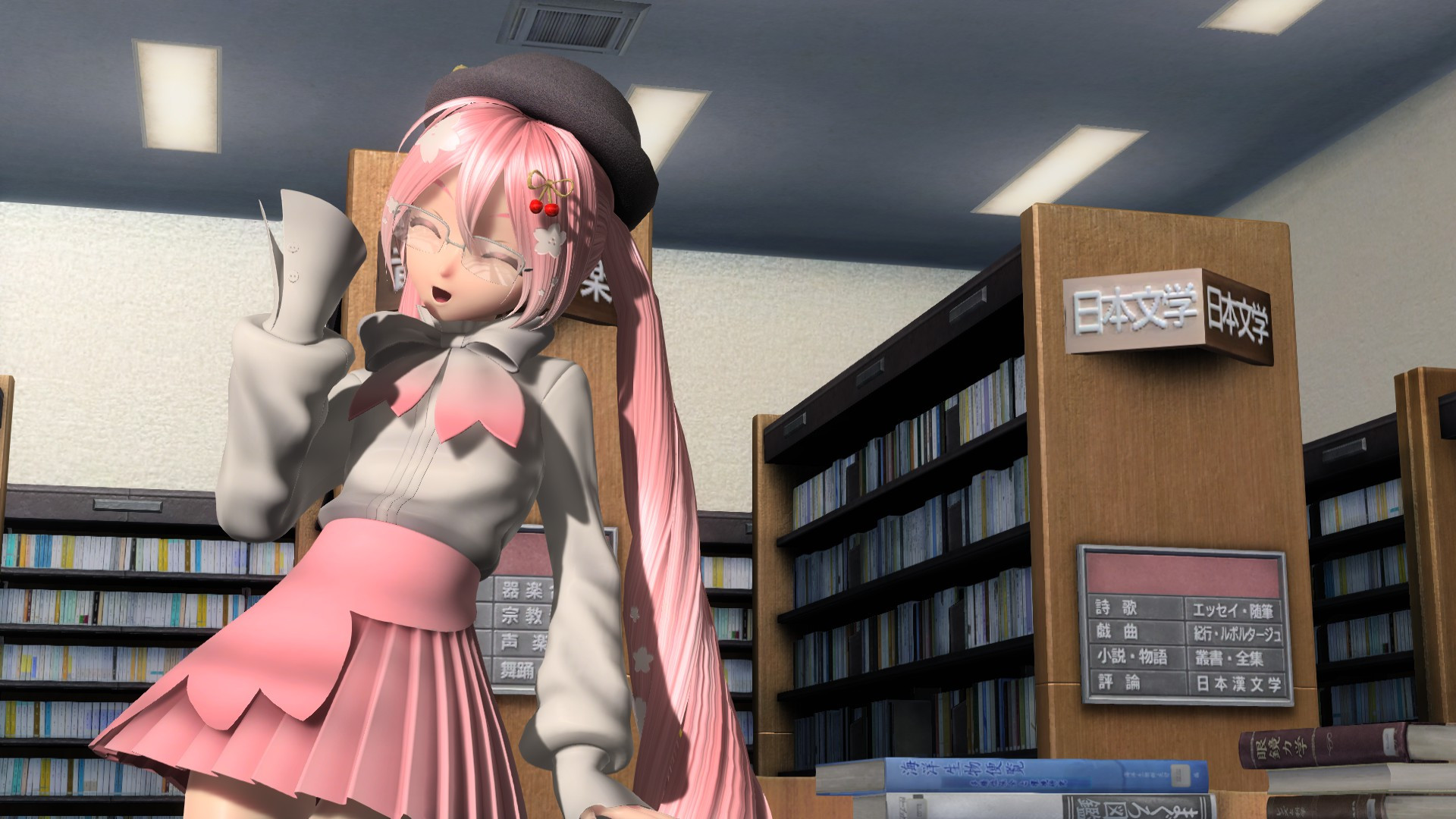 Sakura Miku Hanami Outfit Ver. Mod for Hatsune Miku: Project DIVA Mega ...