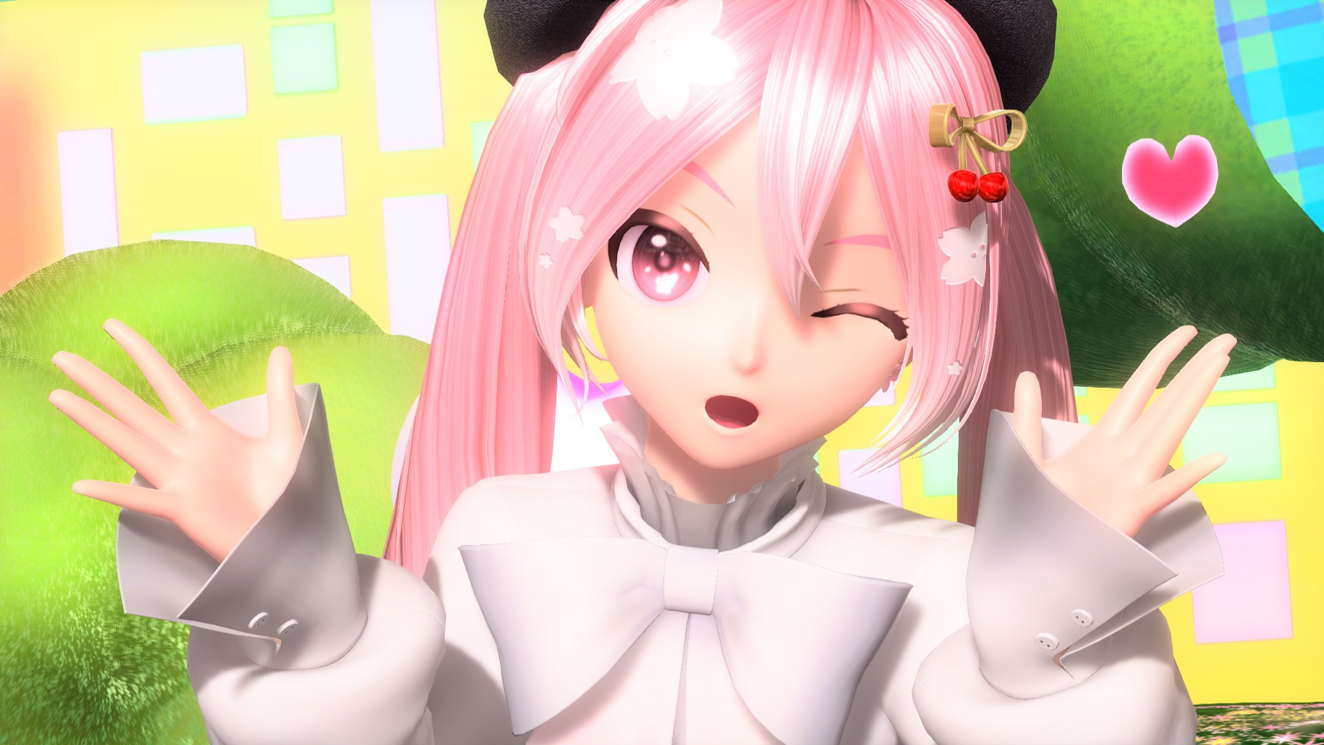 Sakura Miku Hanami Outfit Ver. Mod for Hatsune Miku: Project DIVA Mega ...