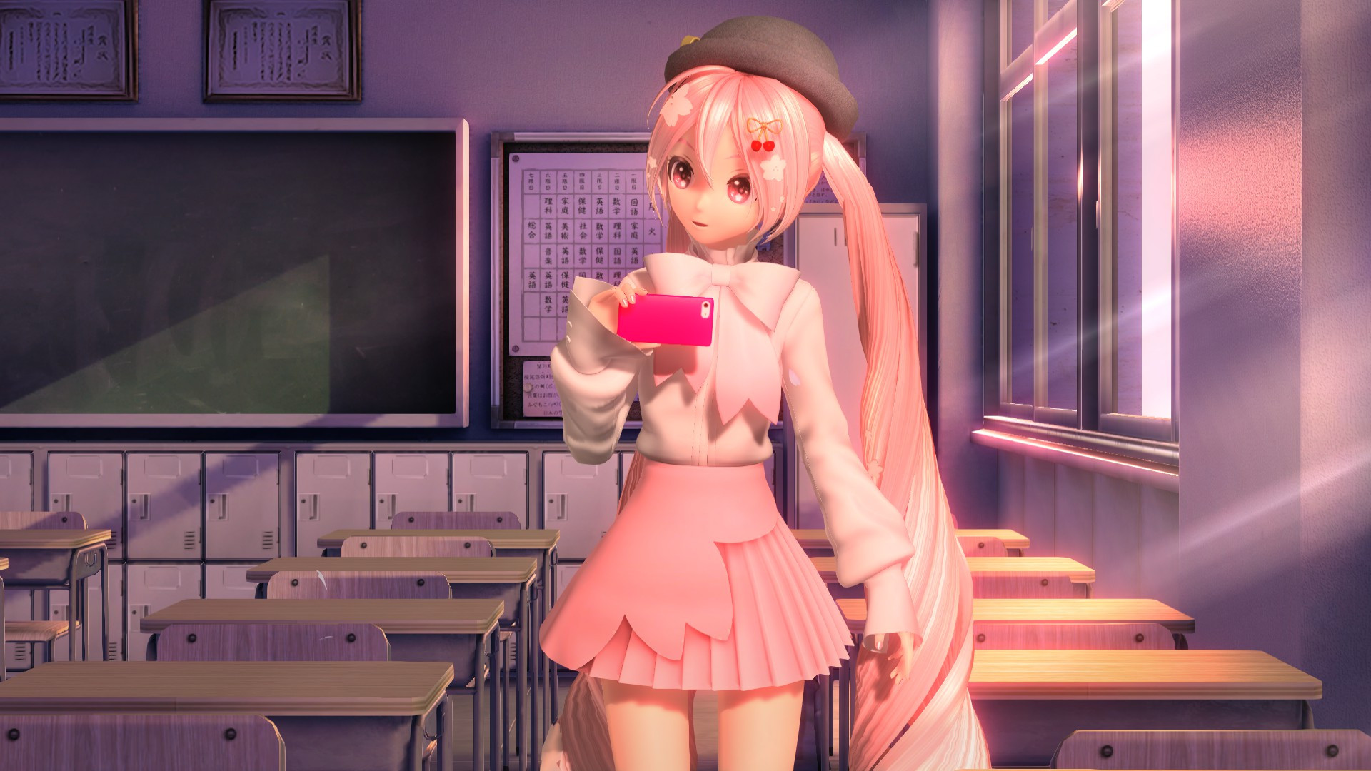 Sakura Miku Hanami Outfit Ver. Mod for Hatsune Miku: Project DIVA Mega ...