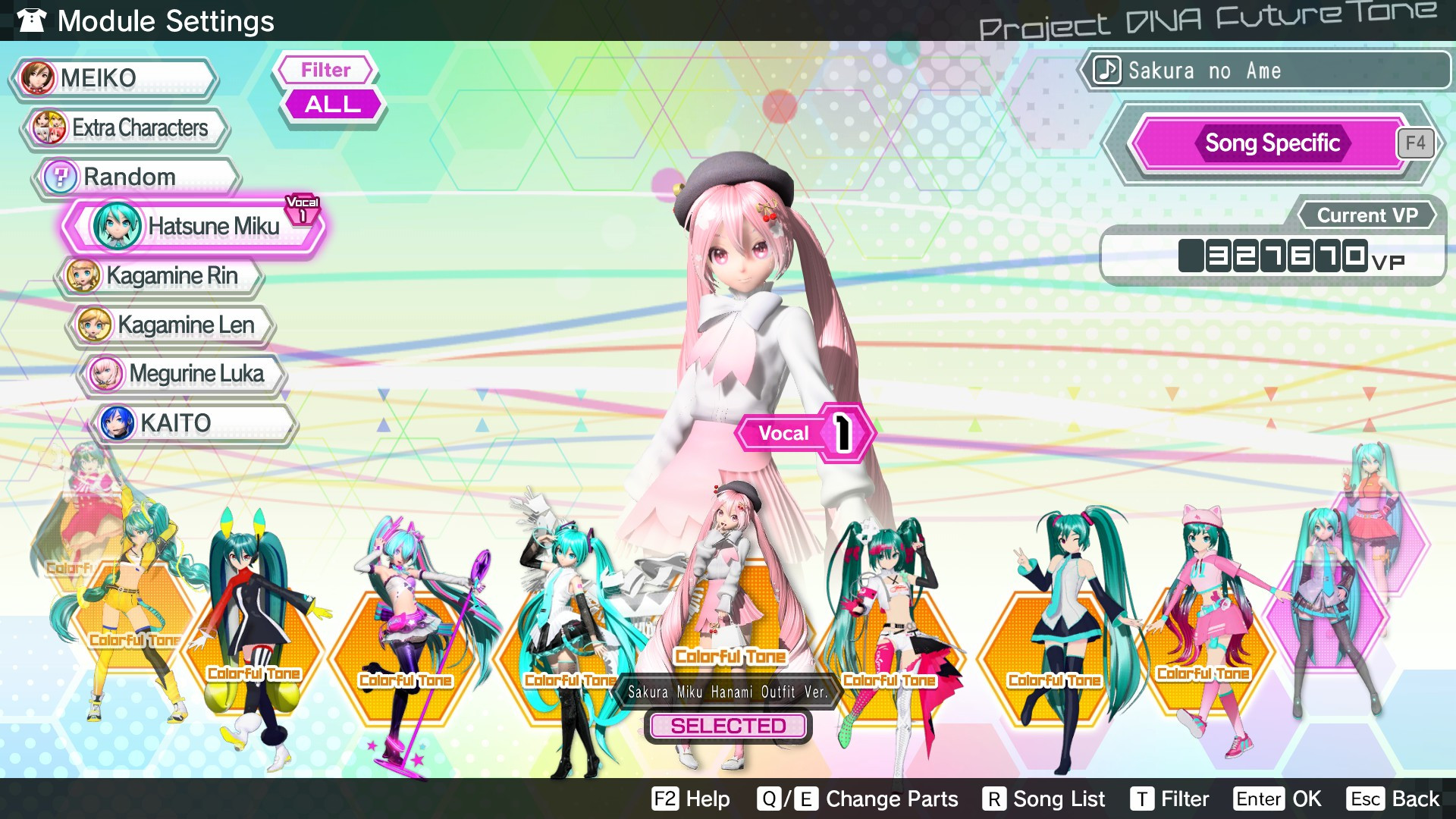 Sakura Miku Hanami Outfit Ver. Mod for Hatsune Miku: Project DIVA Mega ...