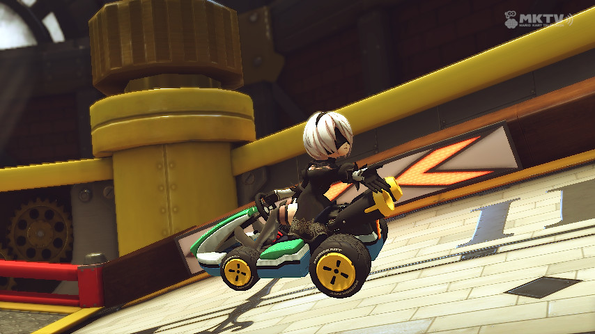 2B Mod for Mario Kart 8 | MK8 Mods