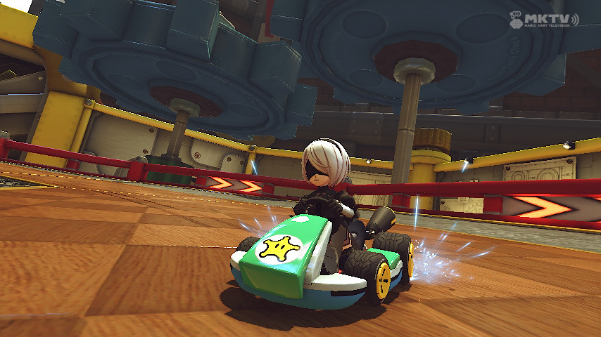 2B Mod for Mario Kart 8 | MK8 Mods