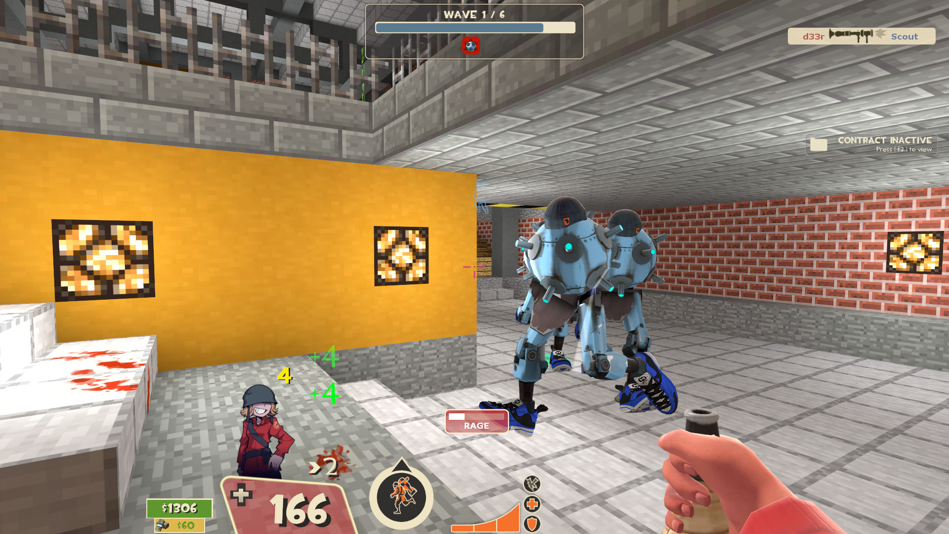 Minecraft Mannhattan Mod for Team Fortress 2 | TF2 Mods