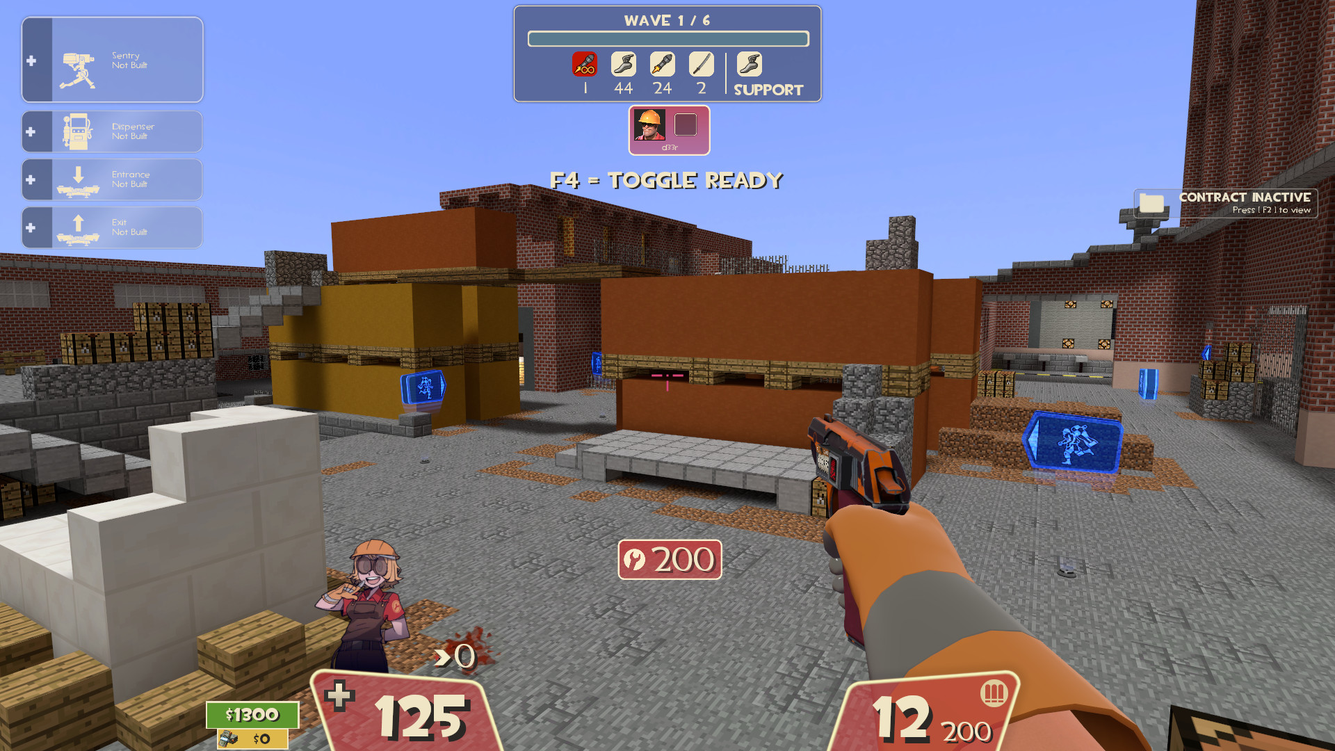 Minecraft Mannhattan Mod for Team Fortress 2 | TF2 Mods
