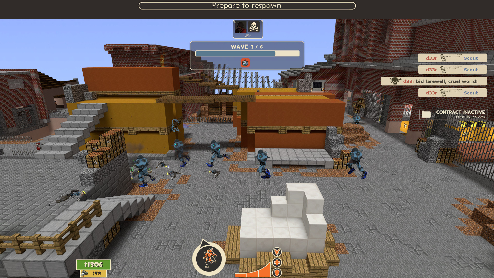 Minecraft Mannhattan Mod for Team Fortress 2 | TF2 Mods