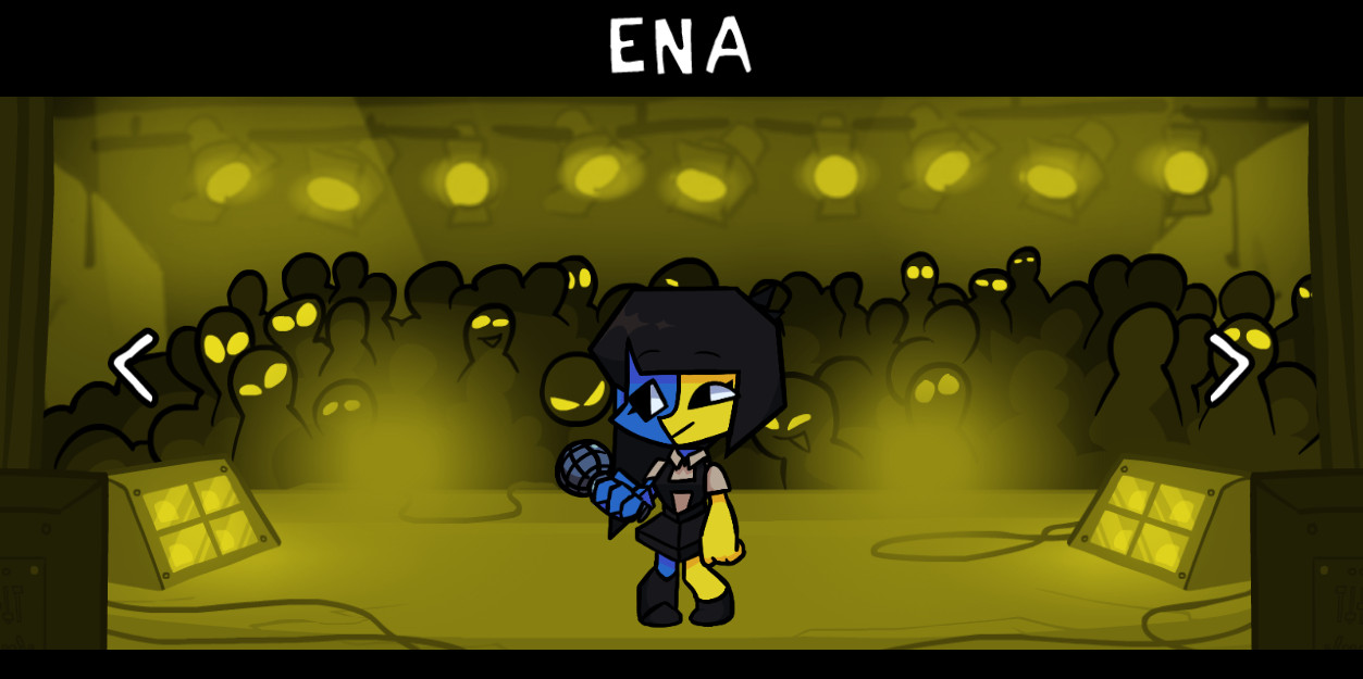 ENA Skin Pack for Psych Online Mod for Friday Night Funkin' | FNF Mods