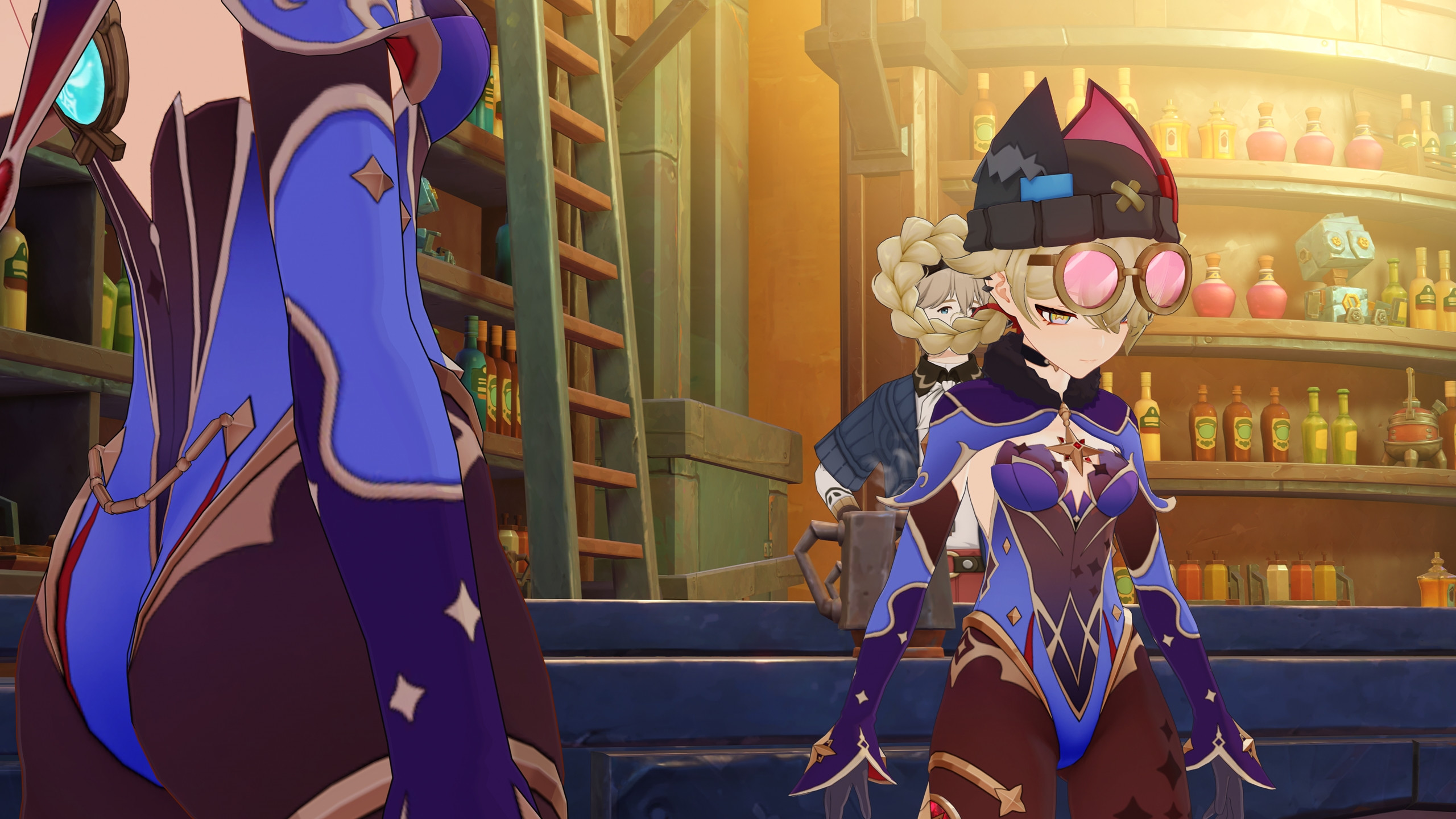 heizou mona outfit Mod for Genshin Impact | GI Mods