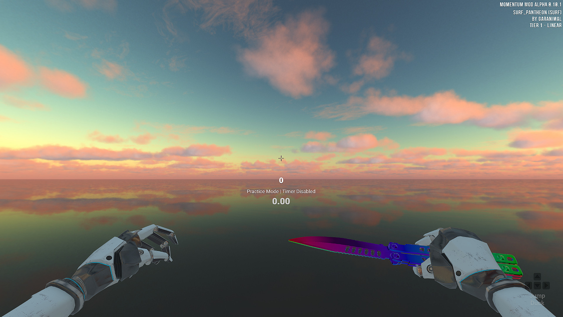 Butterfly Knife "Spectrum" Mod for Momentum Mod | MoM Mods