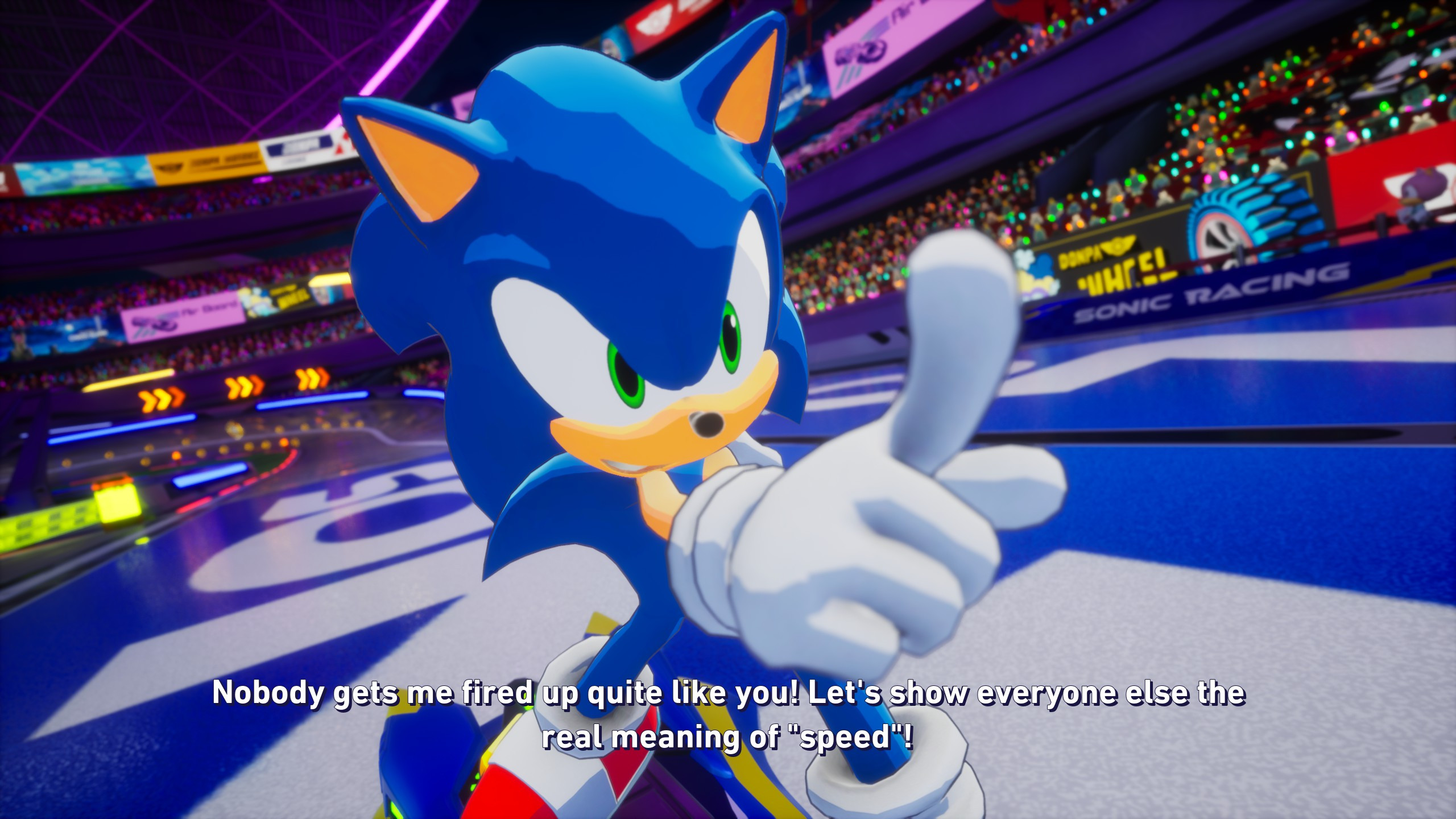Cell-Shaded Sonic Mod for Sonic Racing: CrossWorlds | SR:CW Mods