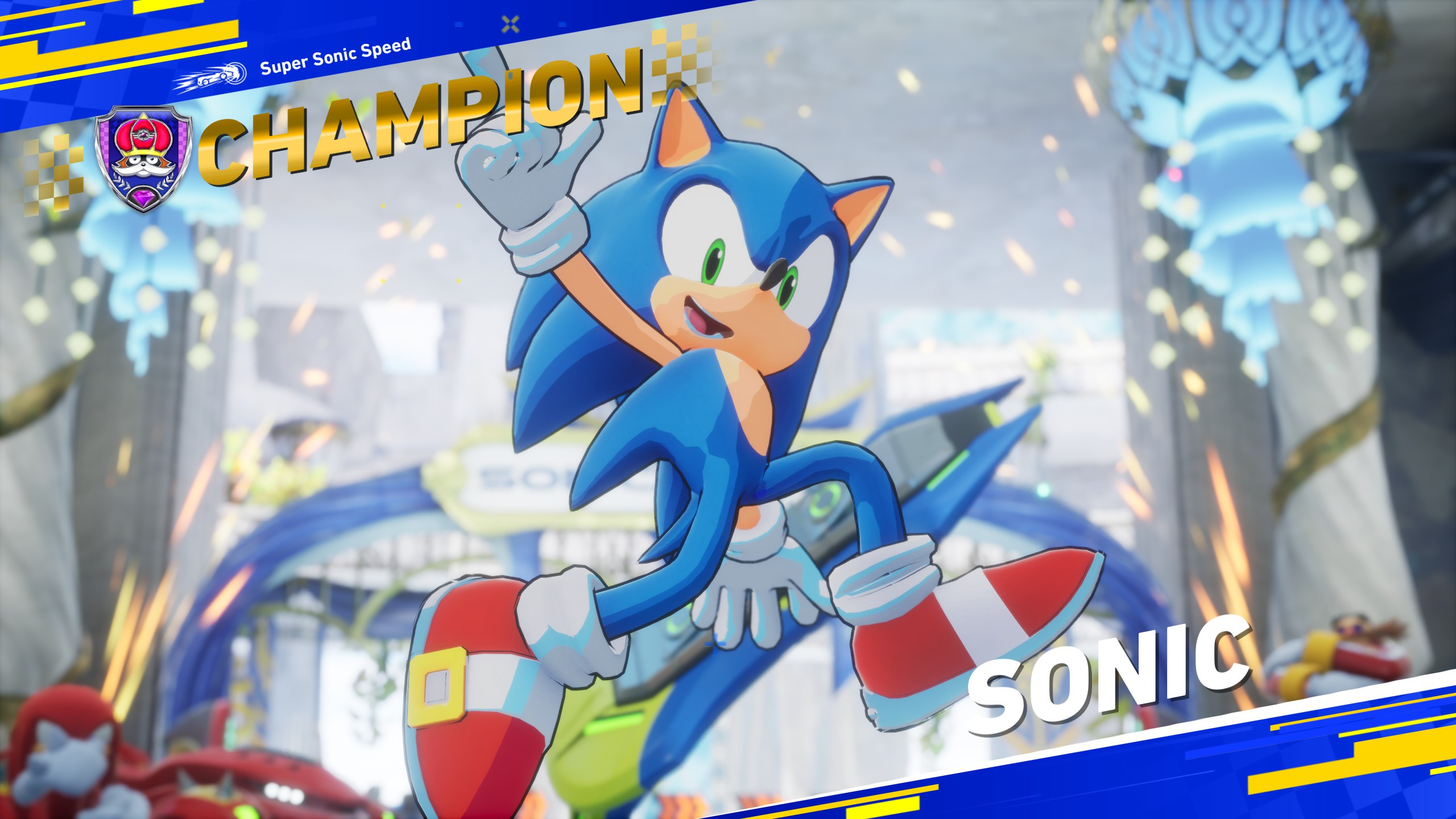 Cell-Shaded Sonic Mod for Sonic Racing: CrossWorlds | SR:CW Mods