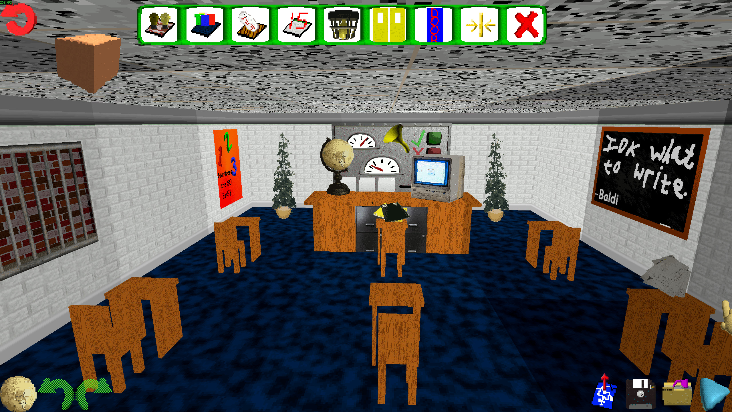 The creepy Z O N E Mod for Baldi's Basics | Baldi Mods
