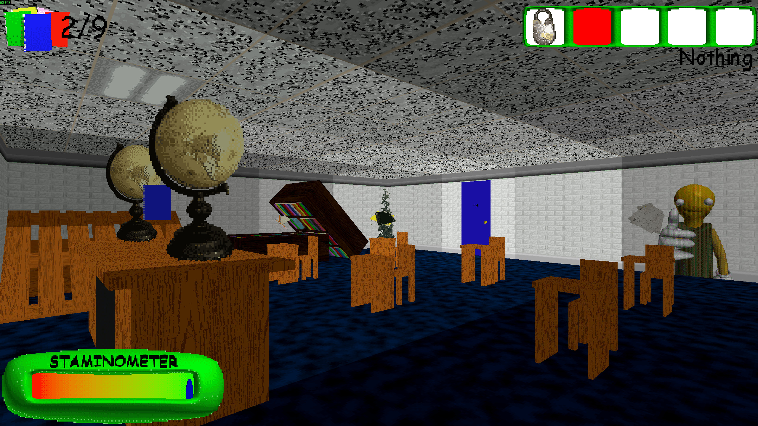 The creepy Z O N E Mod for Baldi's Basics | Baldi Mods