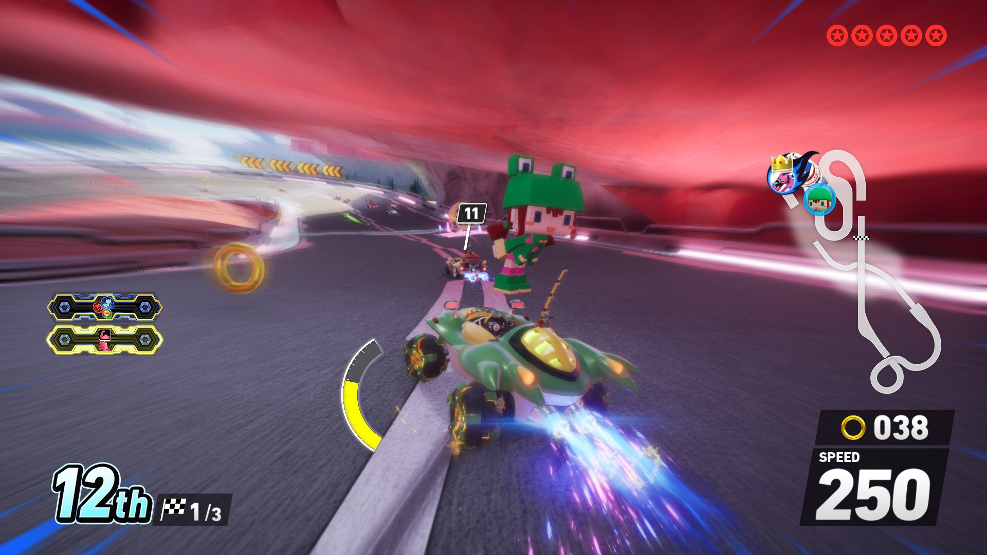 Rana (Minecraft Indev) Mod for Sonic Racing: CrossWorlds | SR:CW Mods