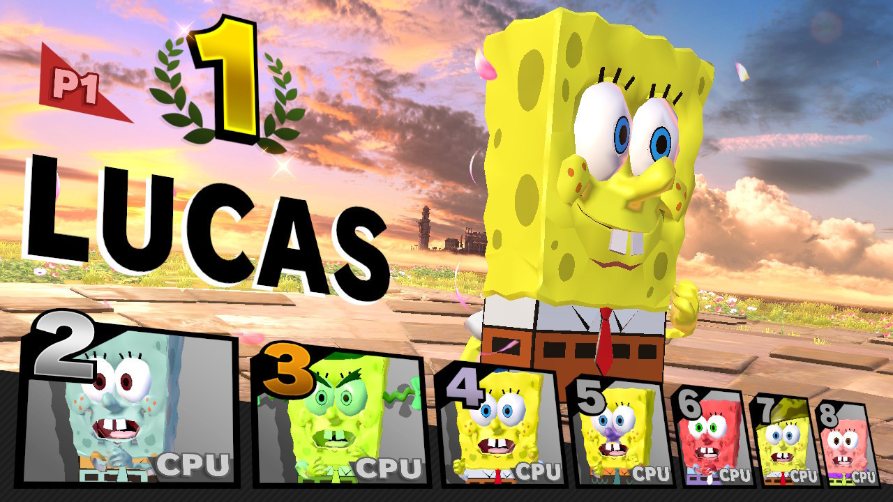 SpongeBob SquarePants [SM4SH IMPORT] Mod for Super Smash Bros. Ultimate ...