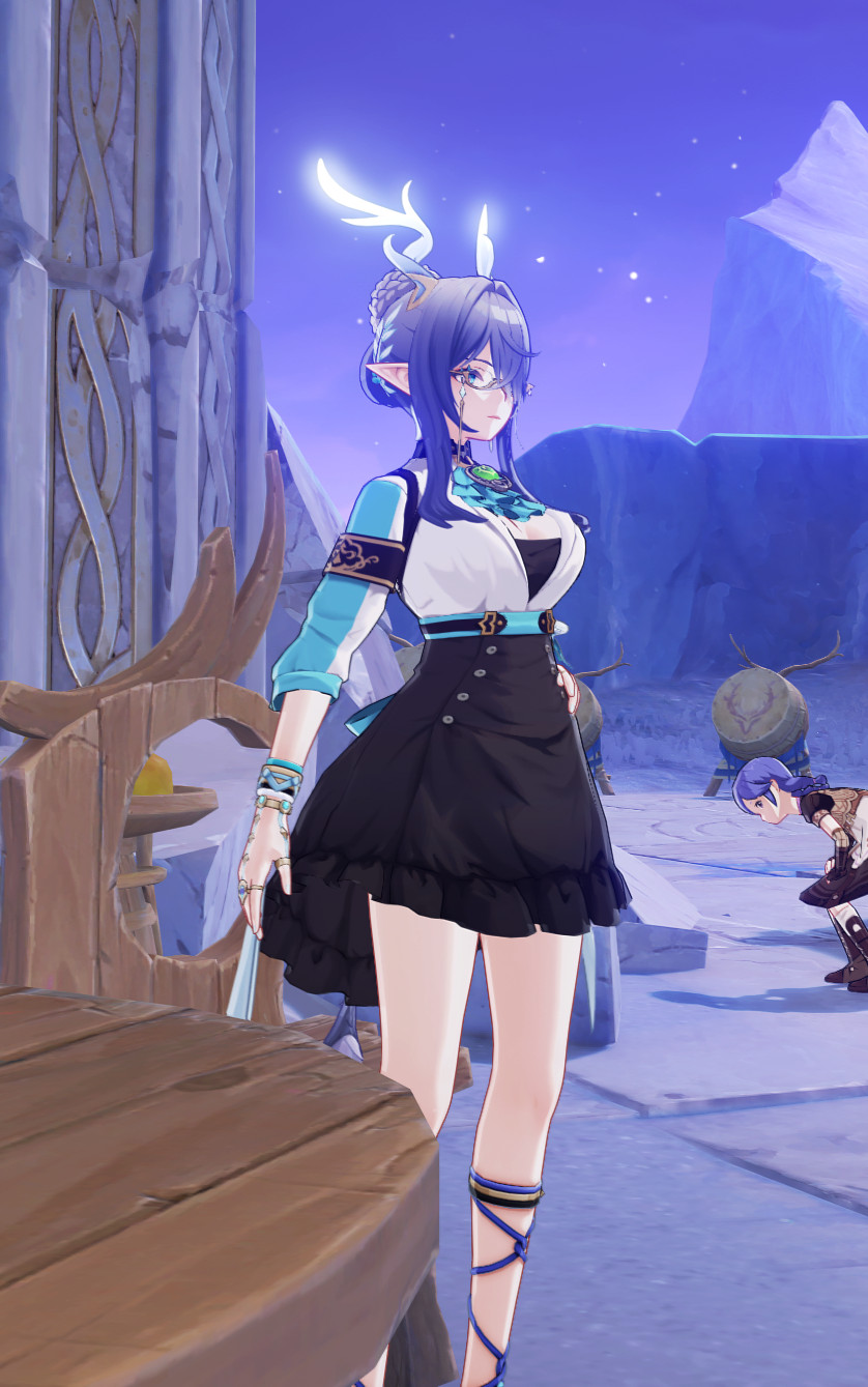 Frostmoon Librarian Lauma Mod for Genshin Impact | GI Mods
