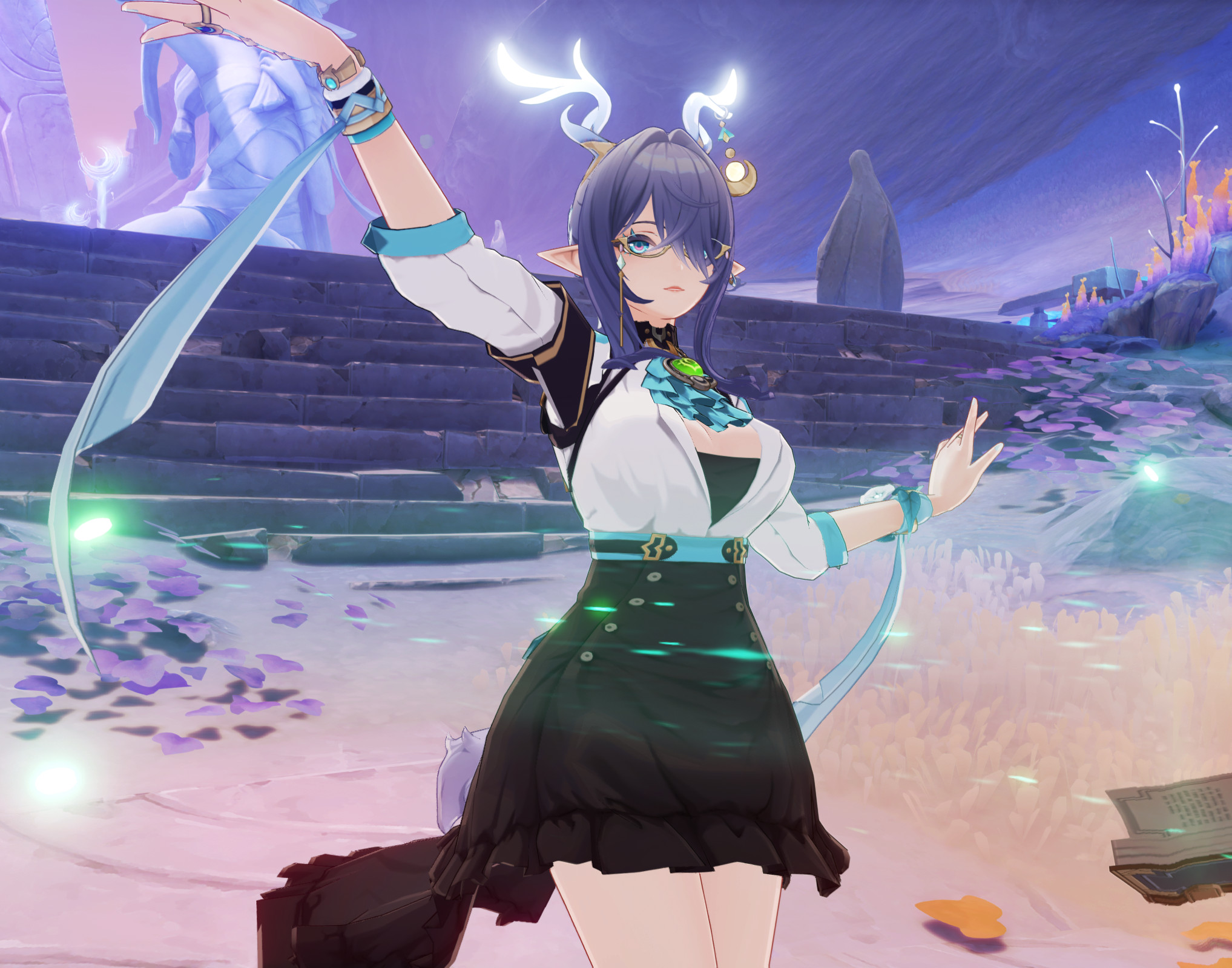 Frostmoon Librarian Lauma Mod for Genshin Impact | GI Mods