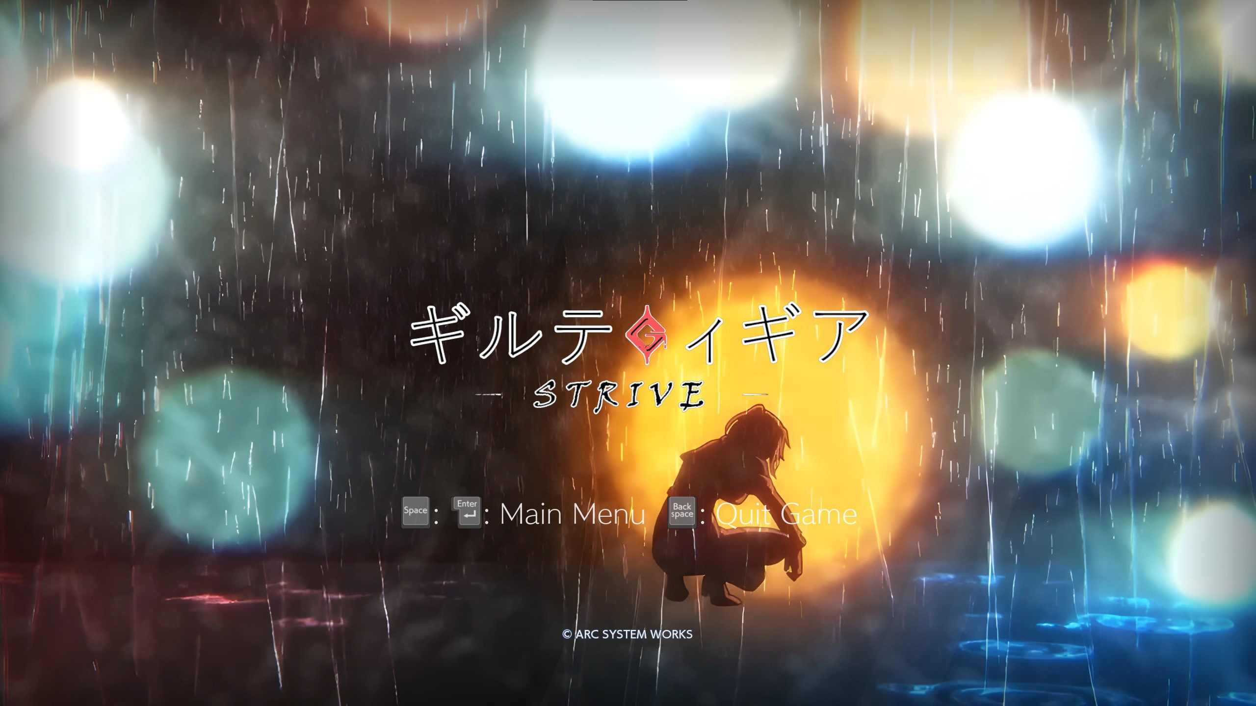 Call Of The Night Title Screen Mod for GUILTY GEAR -STRIVE- | GGST Mods
