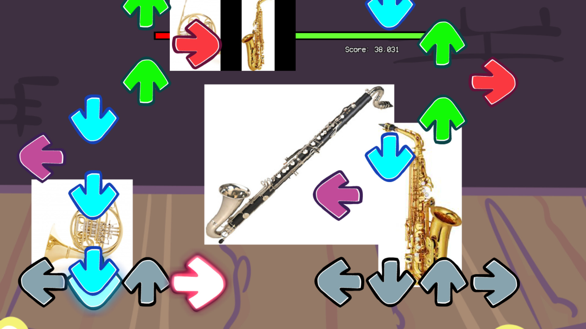 Battle for the Bass Clarinet Mod for Friday Night Funkin' | FNF Mods