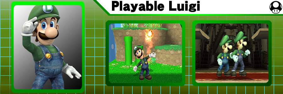 Playable Luigi Mod for Super Smash Bros. Brawl | Brawl Mods
