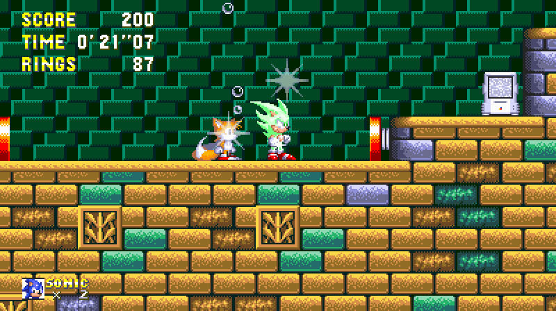 Improved Super Tails and Knuckles Mod for Sonic 3 A.I.R. | S3AIR Mods