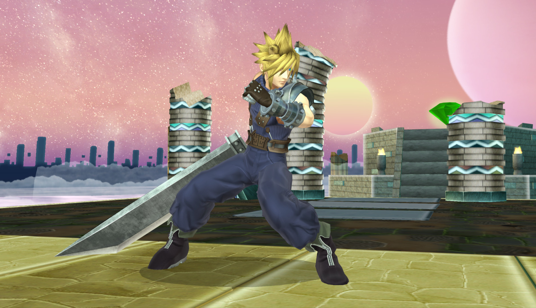 Smash 3C Revised Cloud Mod for Super Smash Bros. Brawl | Brawl Mods