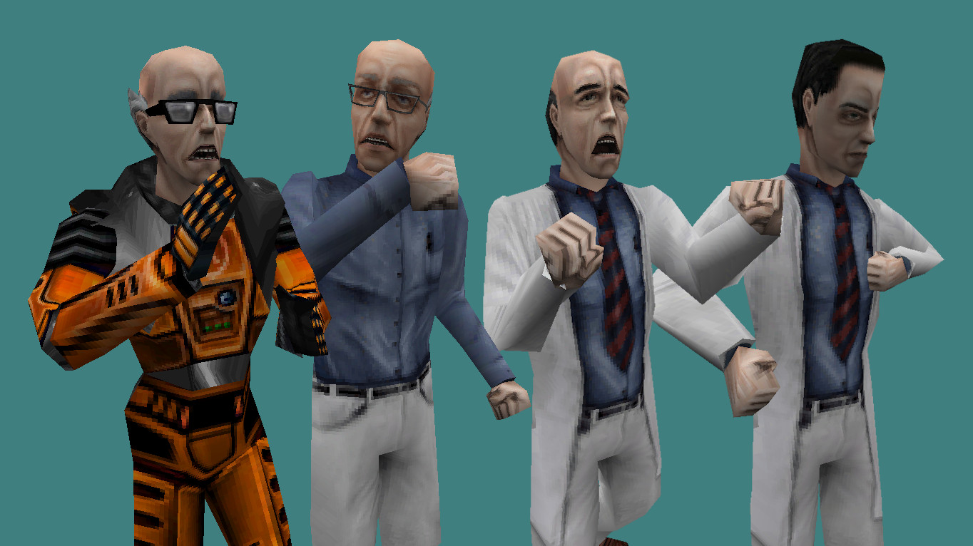 All-In-One Scientist Animations Mod for Half-Life | HL Mods