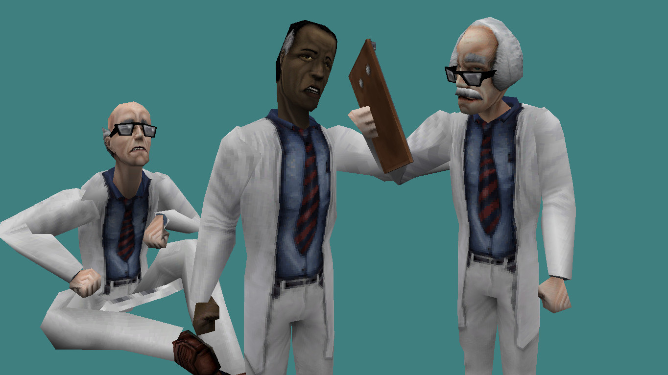 All-In-One Scientist Animations Mod for Half-Life | HL Mods
