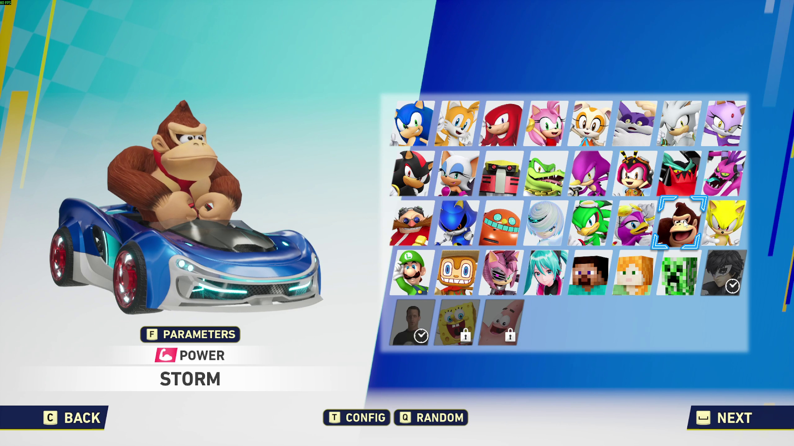 Donkey Kong over Storm Mod for Sonic Racing: CrossWorlds | SR:CW Mods