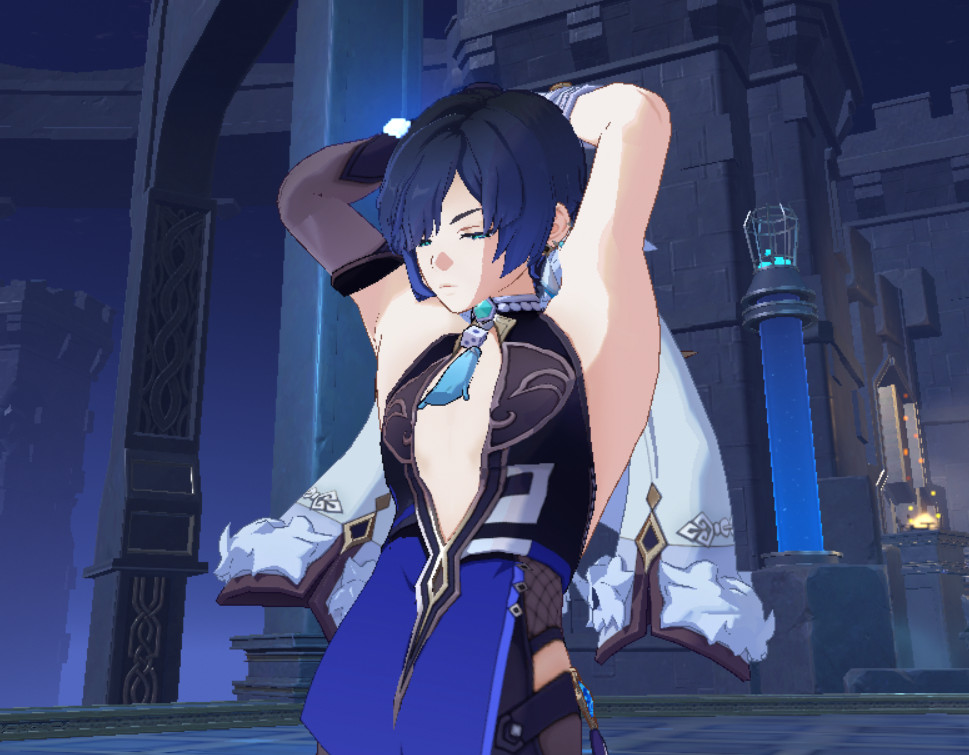 Male Yelan Mod for Genshin Impact | GI Mods