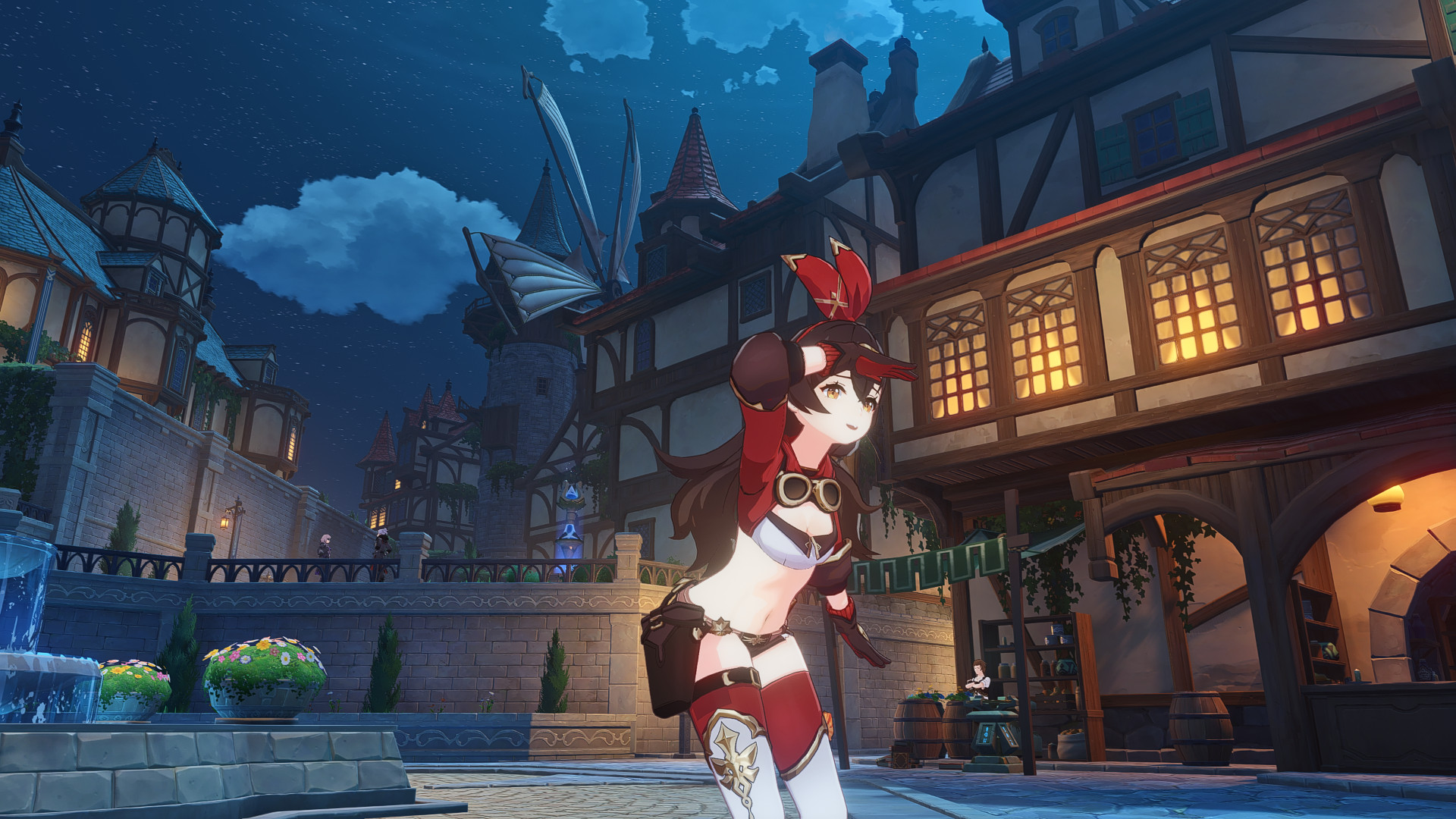 Amber Belly Button Mod Mod for Genshin Impact | GI Mods