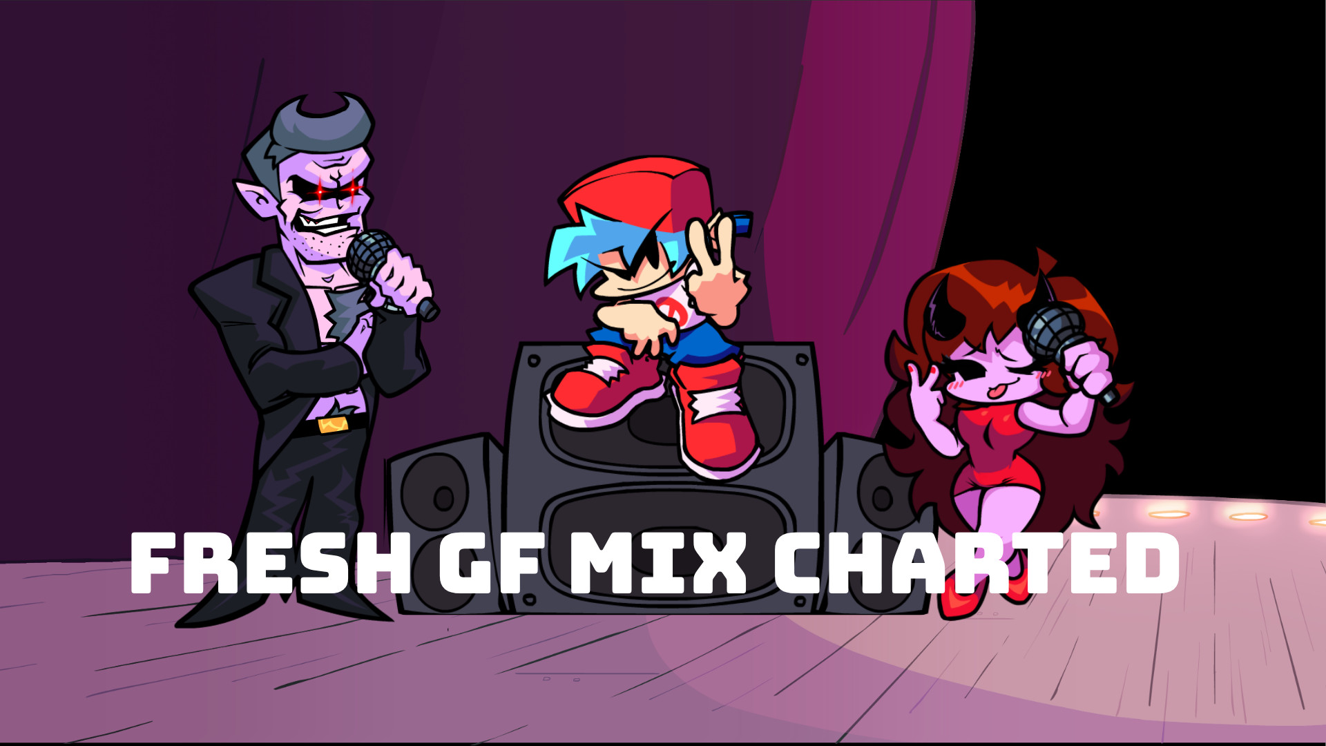FNF: FRESH GF MIX V-Slice for Mobile/PC Mod for Friday Night Funkin ...