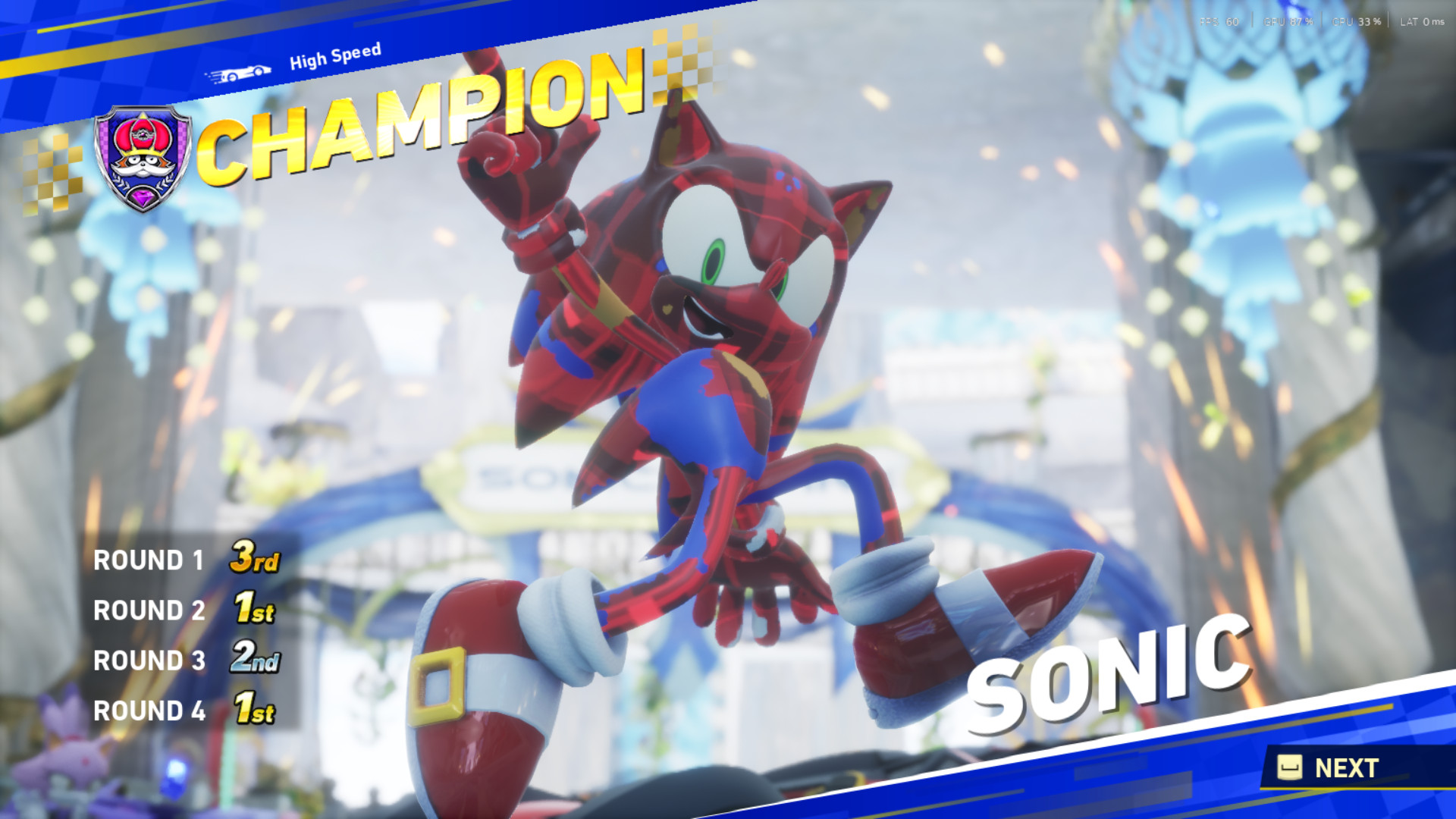 Cyber Corruption Sonic Mod for Sonic Racing: CrossWorlds | SR:CW Mods