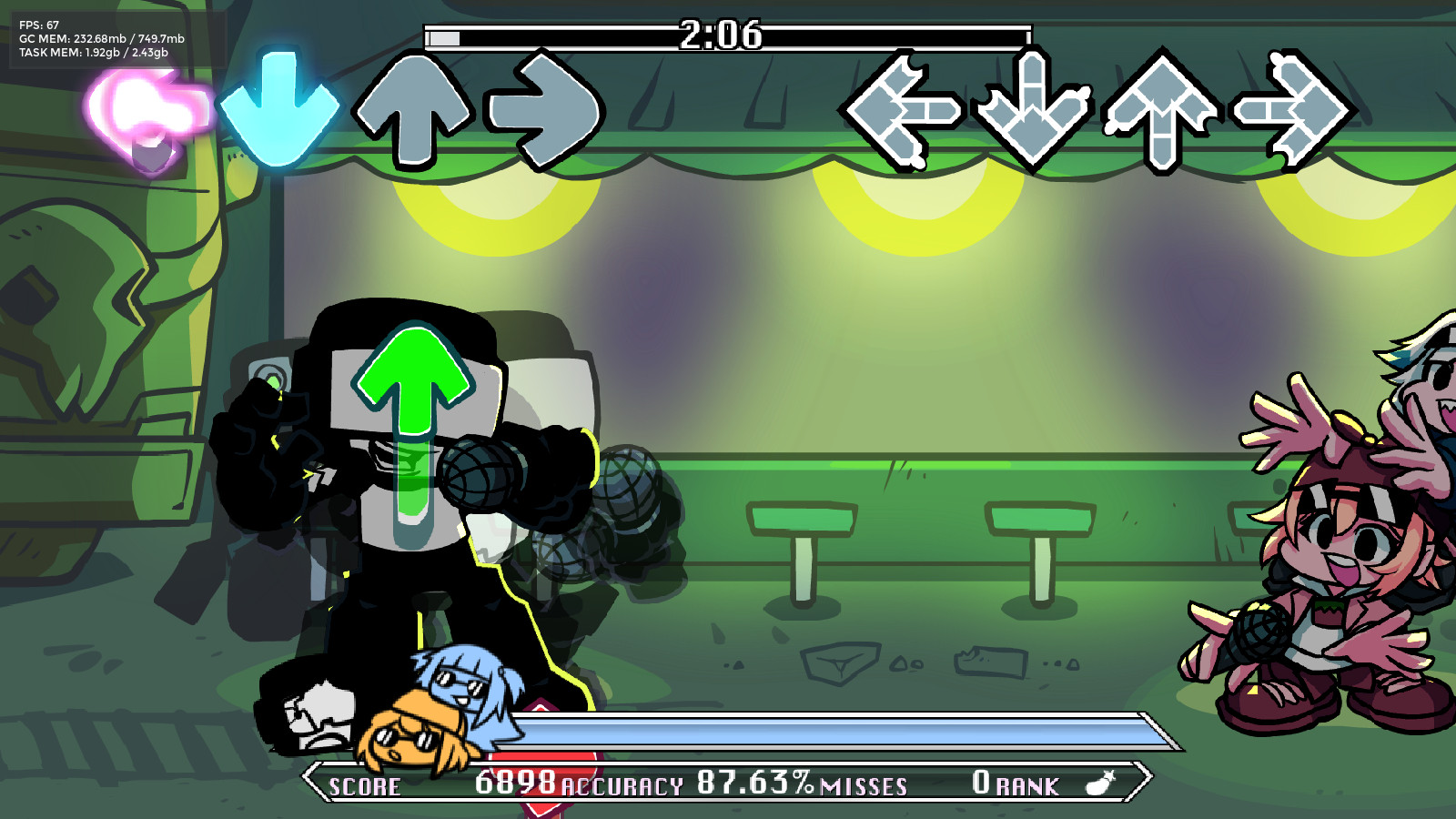Holofunk: Shut Up Tankman! Mod for Friday Night Funkin' | FNF Mods