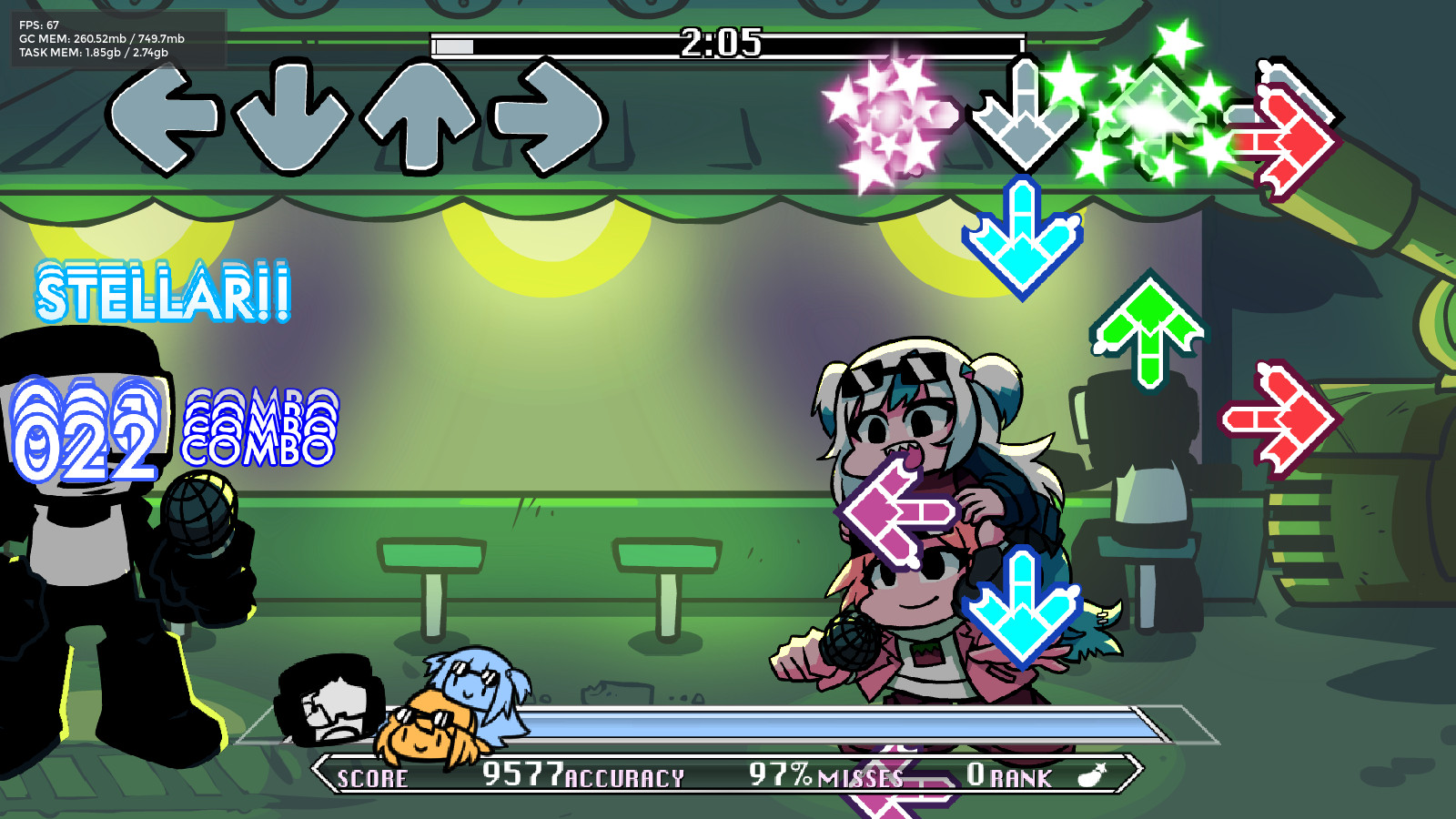 Holofunk: Shut Up Tankman! Mod for Friday Night Funkin' | FNF Mods