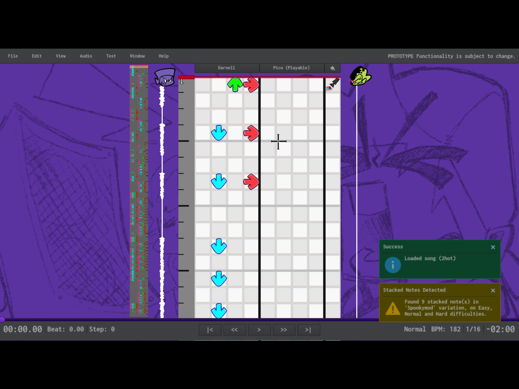 V slice chart editor Mod for Friday Night Funkin' | FNF Mods