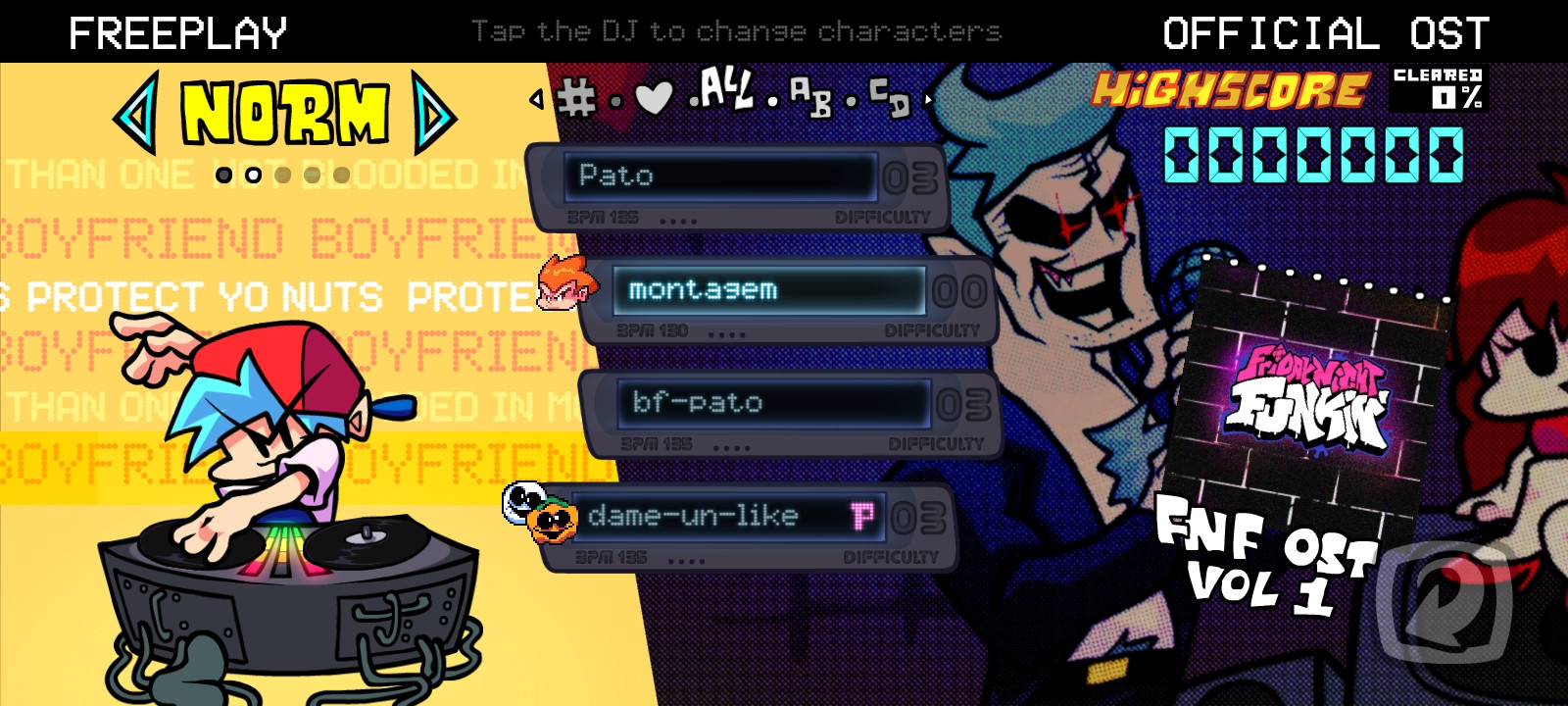 Actualización "Un pato????" Mod for Friday Night Funkin' | FNF Mods