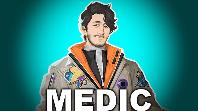 Markiplier (Dislyte) replaces Medic Mod for Team Fortress 2 | TF2 Mods
