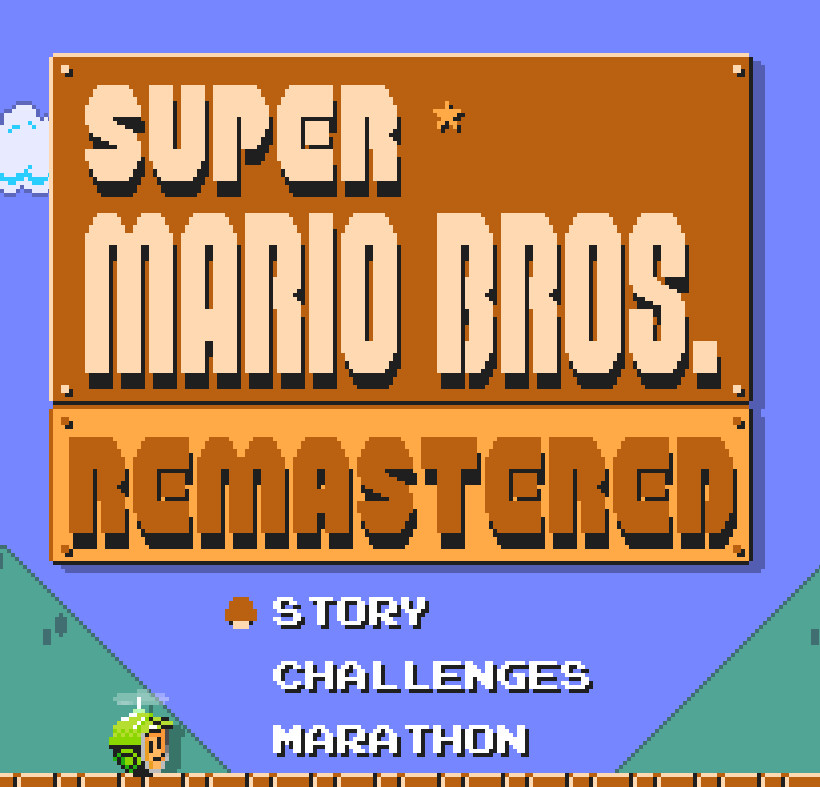 Playable Face Raider in SMB Remastered! Mod for Super Mario Bros ...