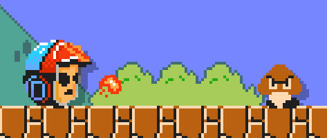 Playable Face Raider in SMB Remastered! Mod for Super Mario Bros ...