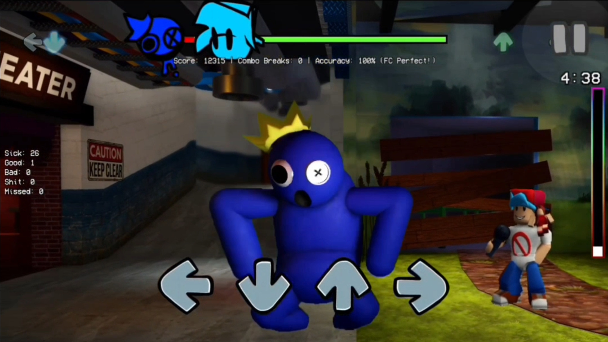 Vs Rainbow friends v slice! Mod for Friday Night Funkin' | FNF Mods