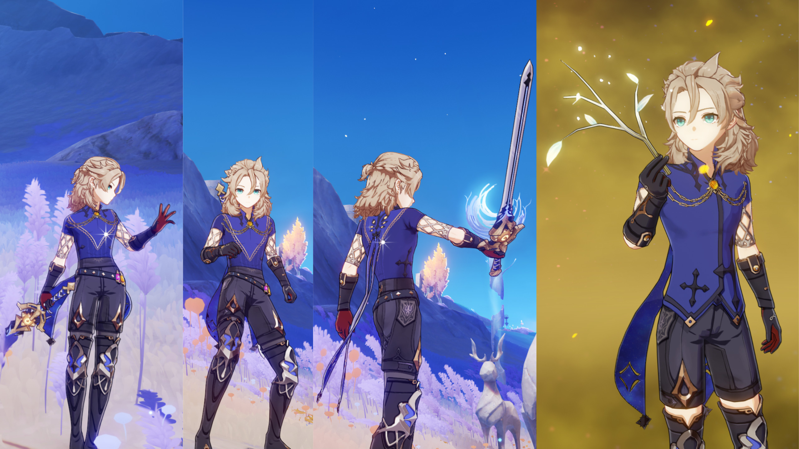 Albedo redesign - 3 weathers Mod for Genshin Impact | GI Mods