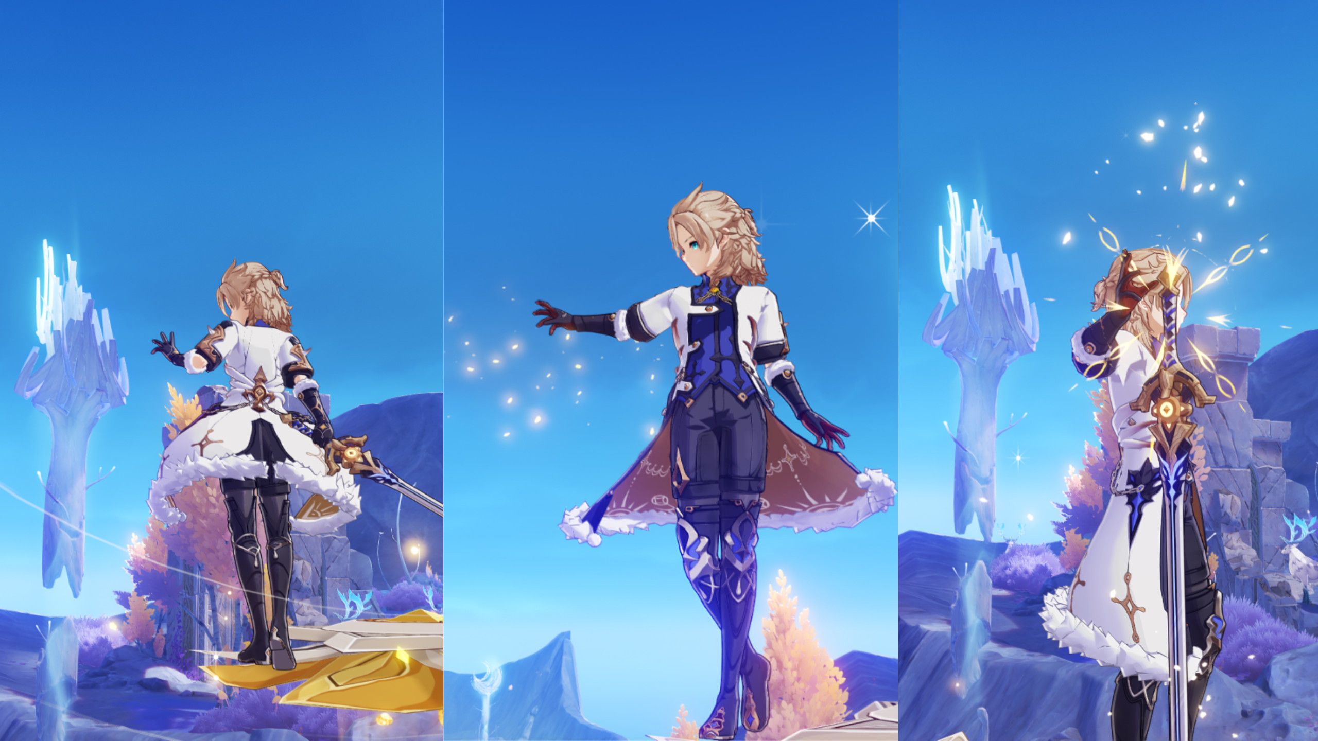 Albedo redesign - 3 weathers Mod for Genshin Impact | GI Mods