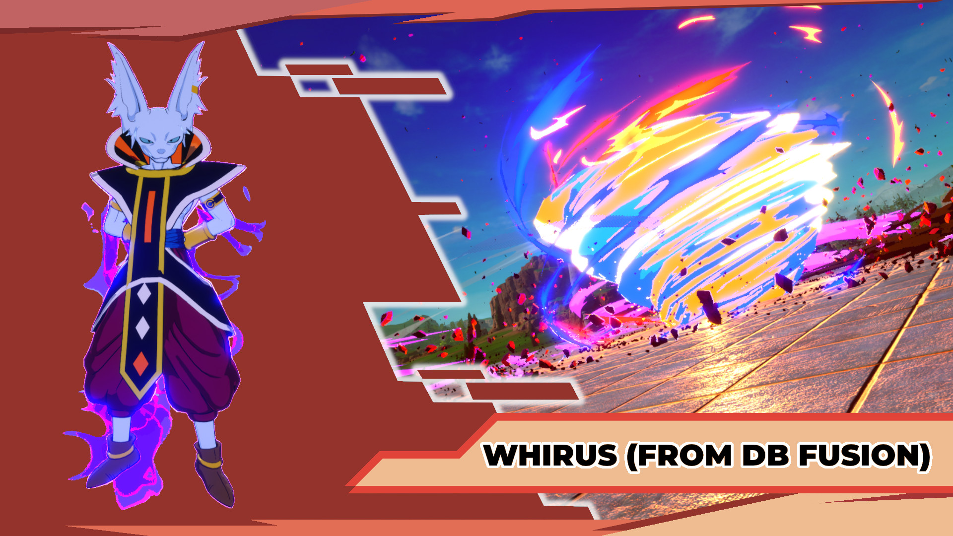Whirus (from DB Fusion) Mod for Dragon Ball: Sparking! ZERO | DBSZ Mods