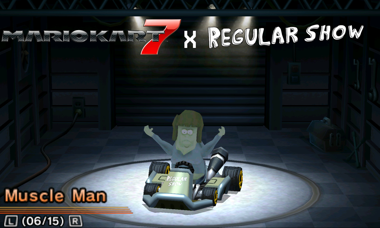 Muscle Man (Mario Kart 7) Mod for Mario Kart 7 | MK7 Mods