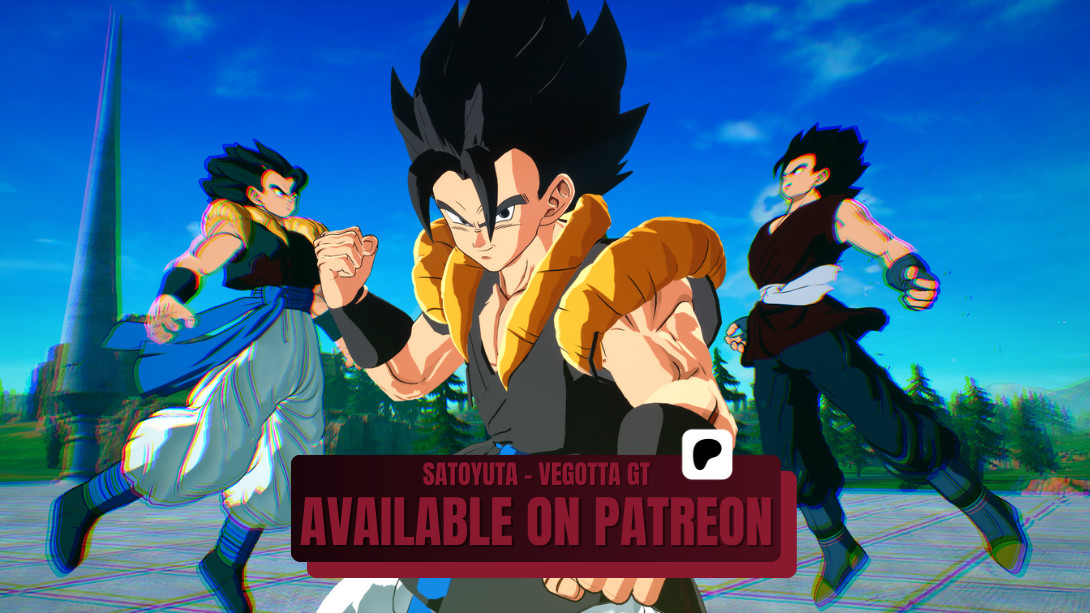 Gogeta (GT) - Super Saiyan 1, 2 and 3 Mod for Dragon Ball: Sparking ...