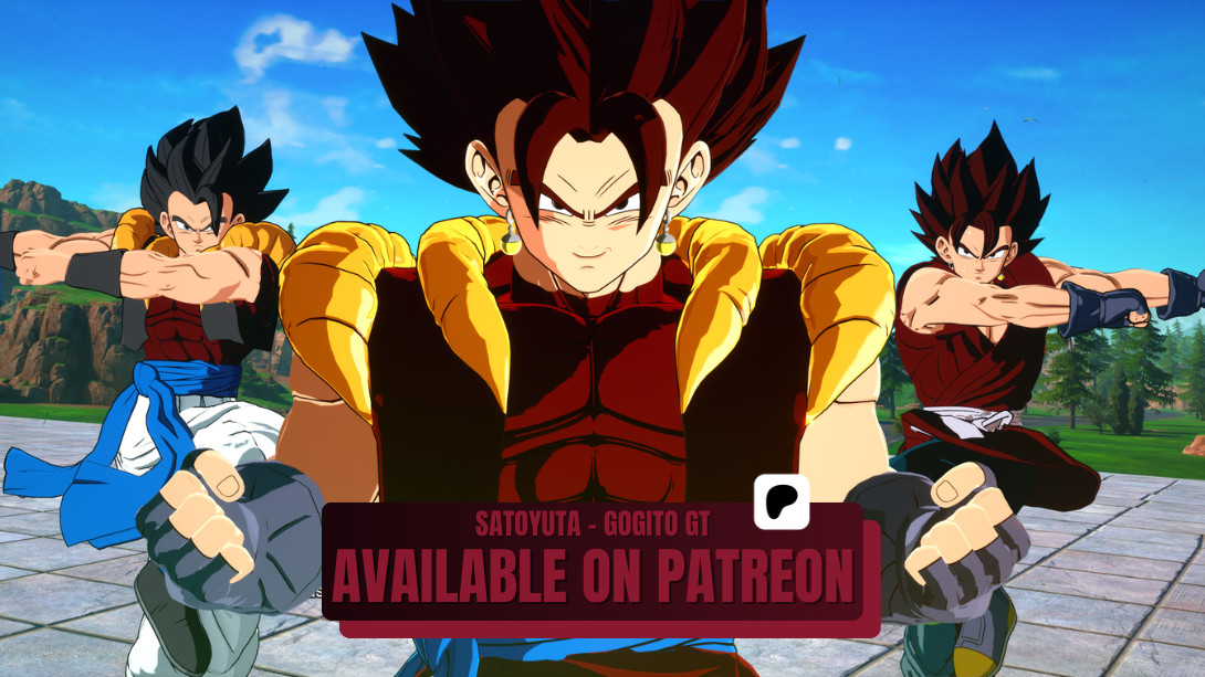 Gogeta (GT) - Super Saiyan 1, 2 and 3 Mod for Dragon Ball: Sparking ...