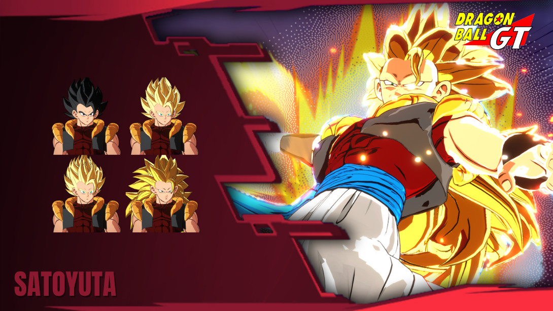 Gogeta (GT) - Super Saiyan 1, 2 and 3 Mod for Dragon Ball: Sparking ...